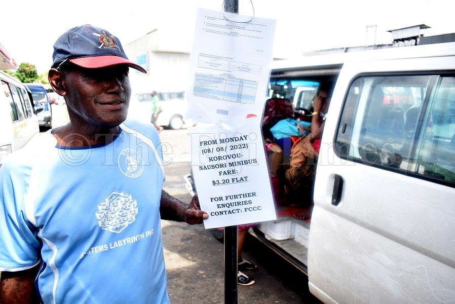 Mixed views to new fares - The Fiji Times