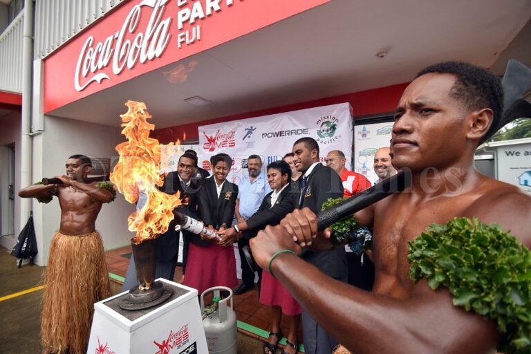 Torch signifies games spirit - The Fiji Times