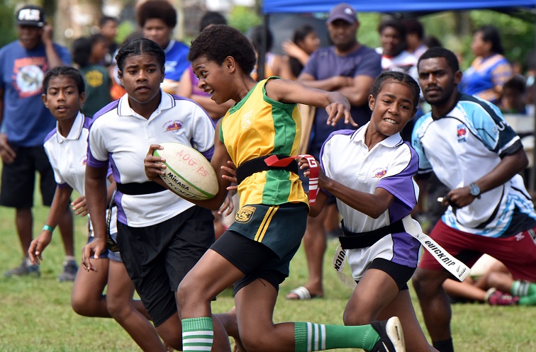 Young girls show growing interest in rugby - The Fiji Times