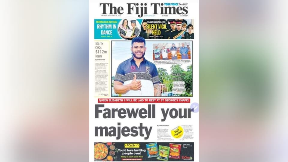 From the Editor-in-Chief’s desk: Your September 19 briefing - The Fiji ...