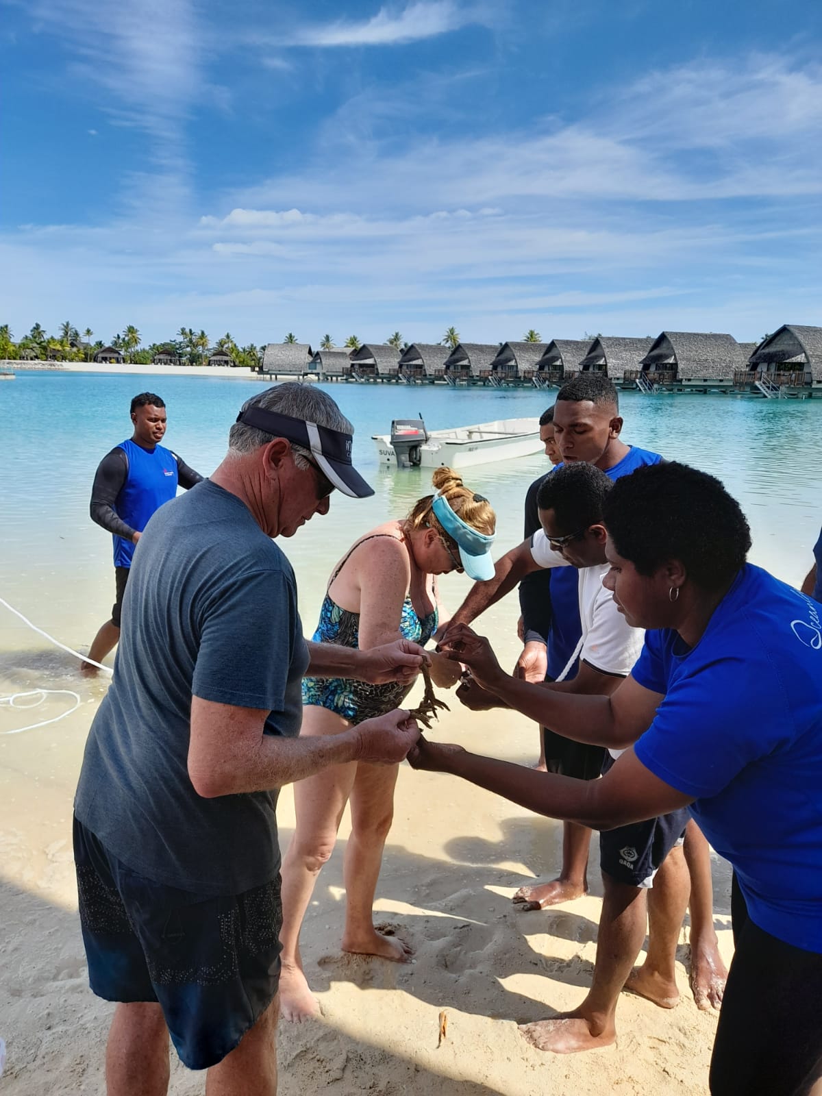 Fiji Marriott holds first coral planting activity - The Fiji Times