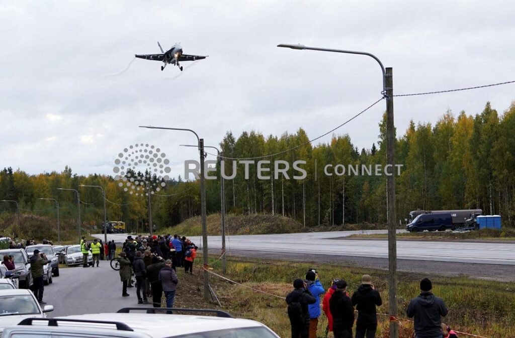 Finland closes highway for fighter jet drill for first time in decades ...