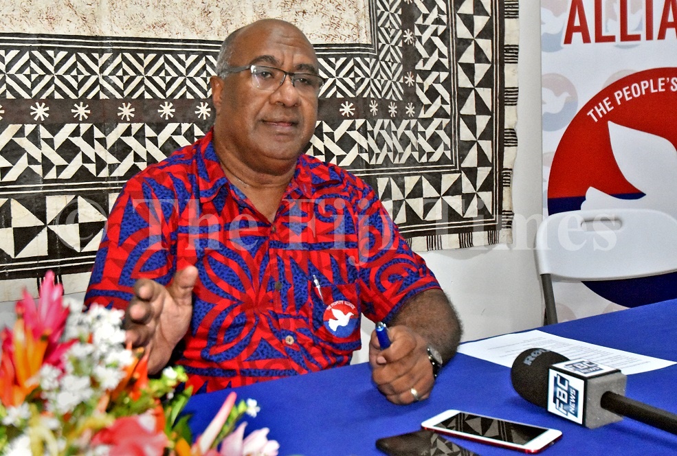 Party hits back at A-G - The Fiji Times
