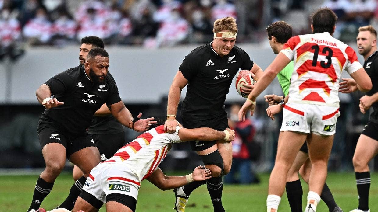 All Black captain Sam Cane's grit as he played on with double cheekbone ...