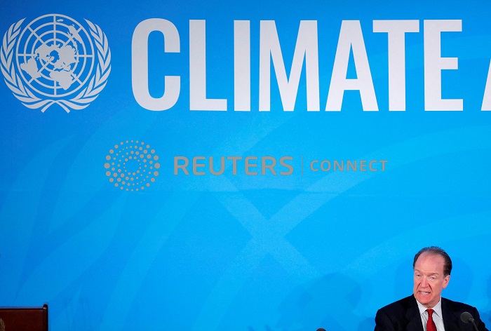 World Bank chief says will keep 'intense' focus on addressing climate ...