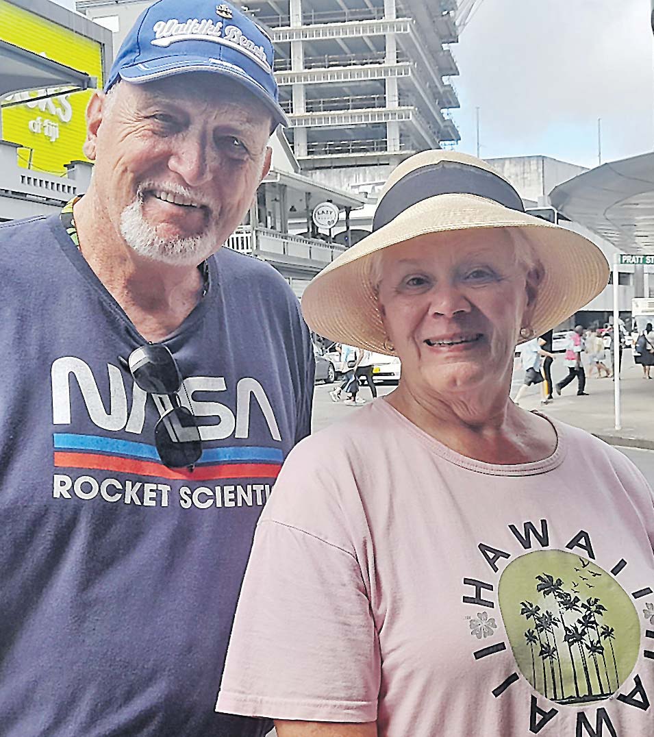 Couples visit Fiji by cruise ship - The Fiji Times