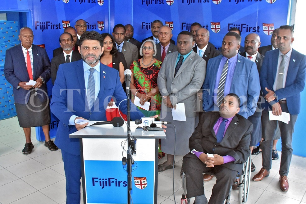 FijiFirst names 20 - Naupoto, Naivalurua in lineup - The Fiji Times