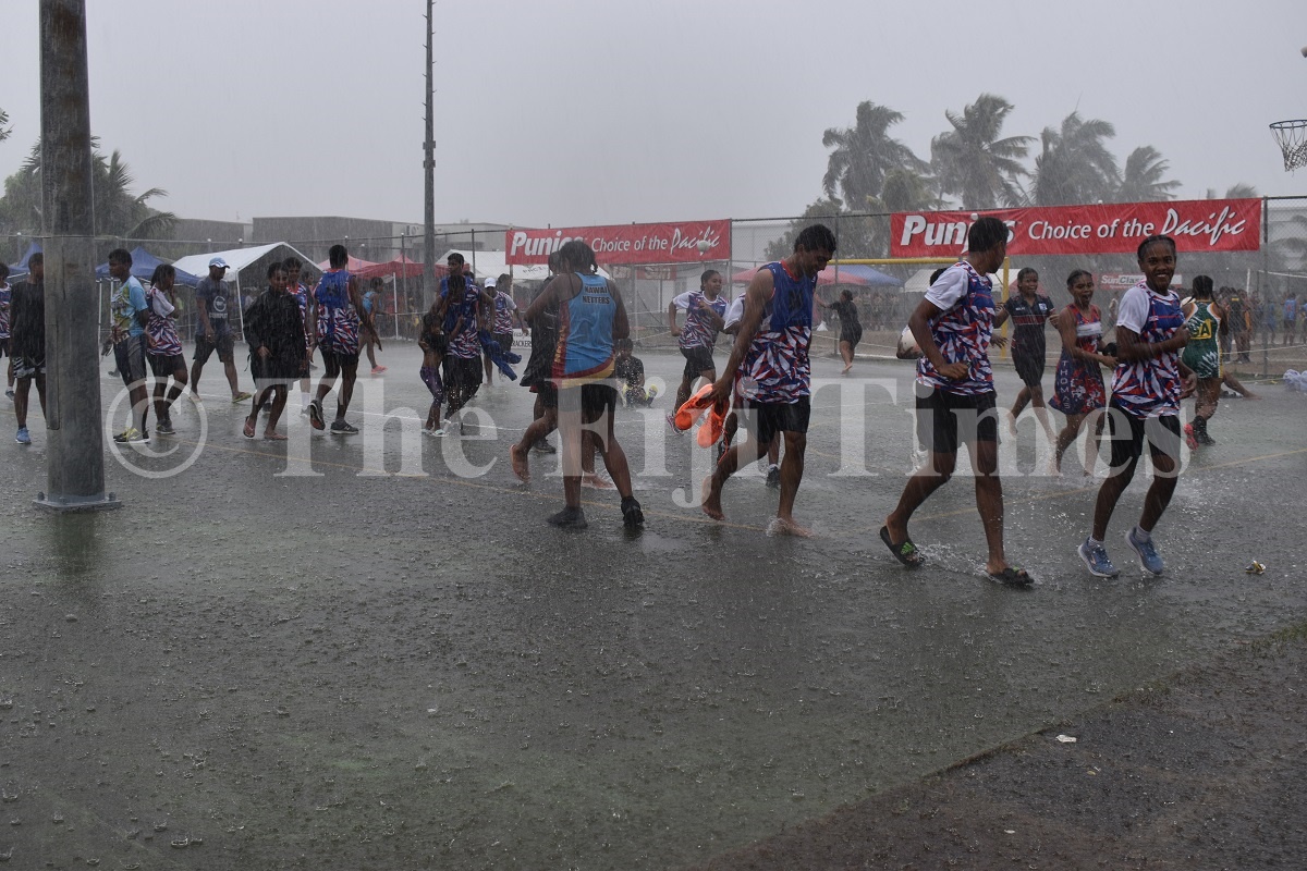Rain mars schools finals games - The Fiji Times