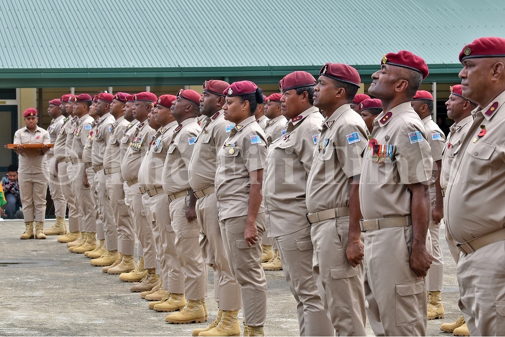 Officers awarded for service - The Fiji Times