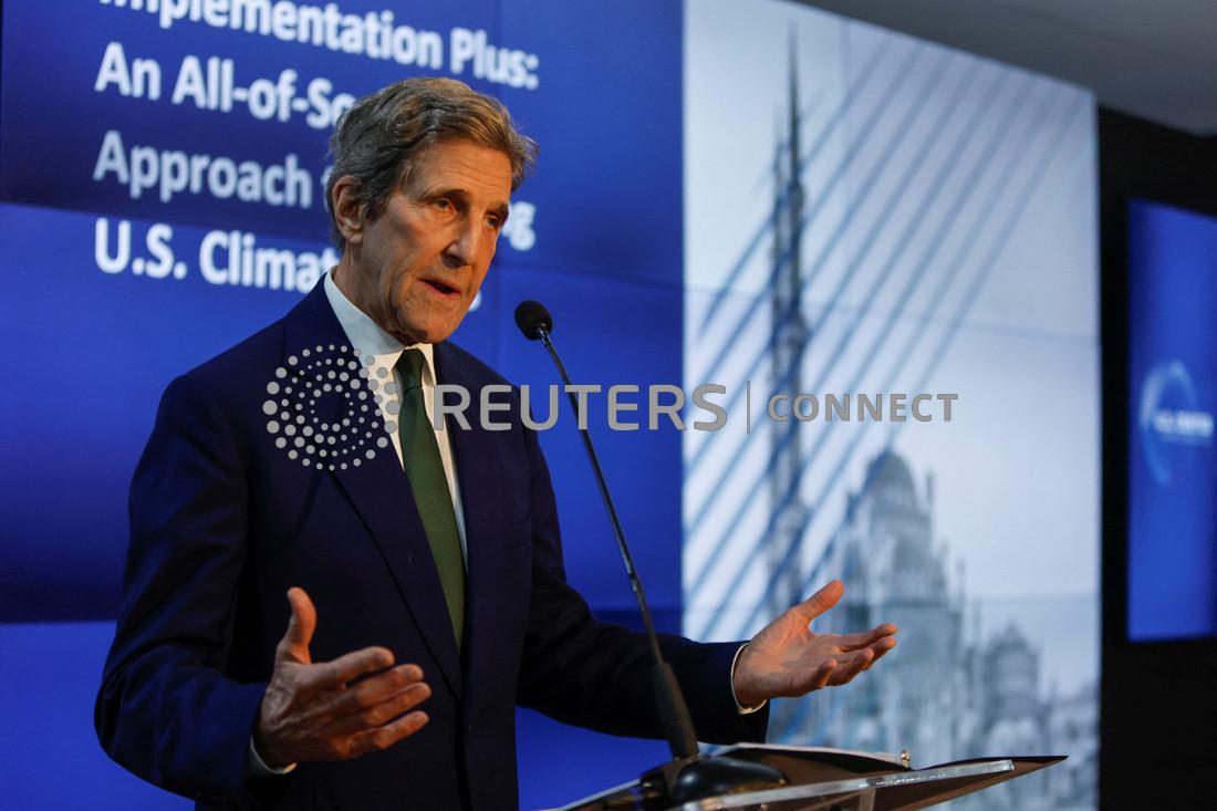 COP27 - U.S. climate envoy Kerry announces new carbon market initiative ...