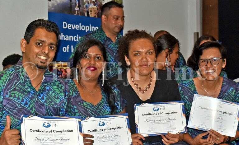 Be more you, Darlow tells leadership graduates - The Fiji Times