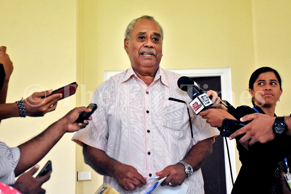 Narube: Unity Fiji has no baggage - The Fiji Times