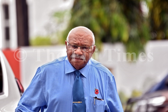 Bainimarama ‘lost control’ - The Fiji Times