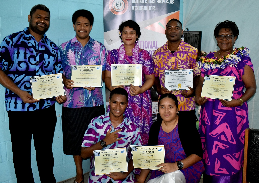 Sign language students complete six-month program - The Fiji Times