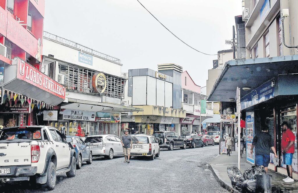 Suva’s bustling street - The Fiji Times