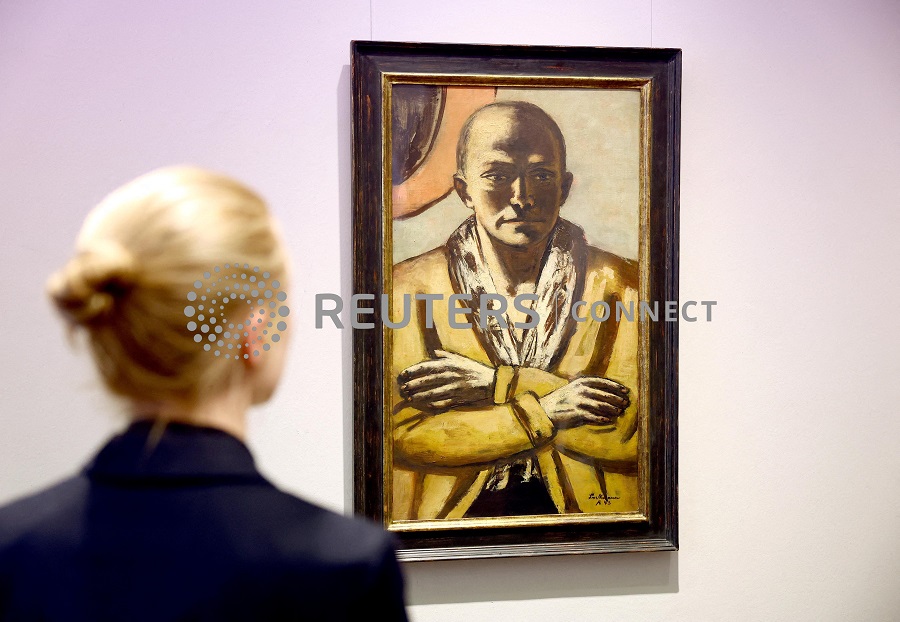 Self-portrait of artist who fled Nazis sells for 23 million euros in ...