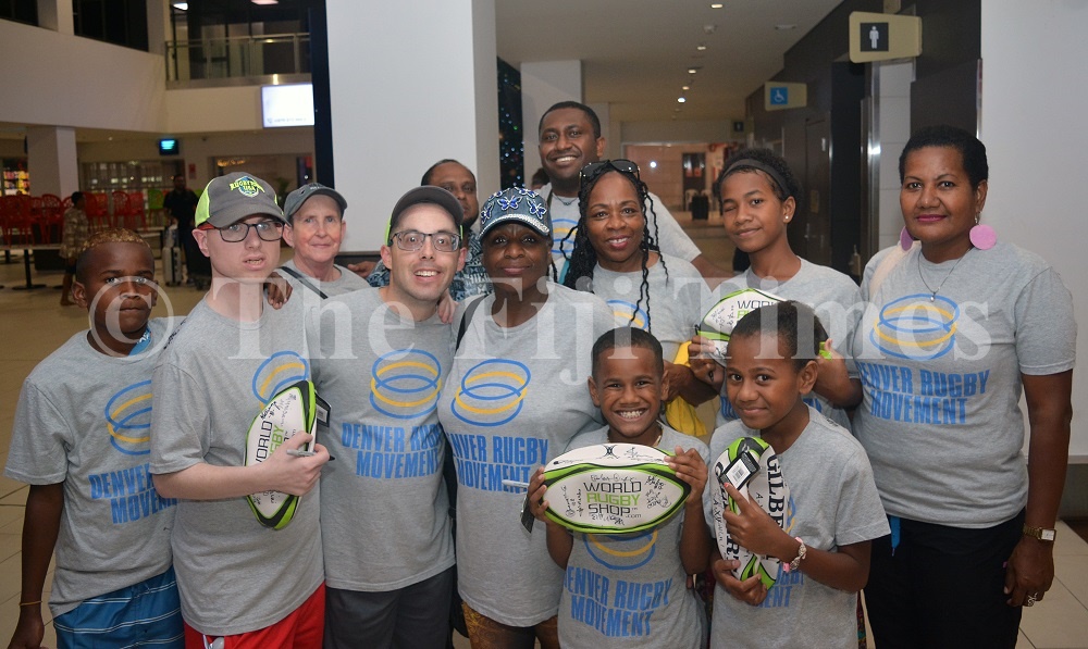 Rugby movement members meet Fijian 7s players - The Fiji Times