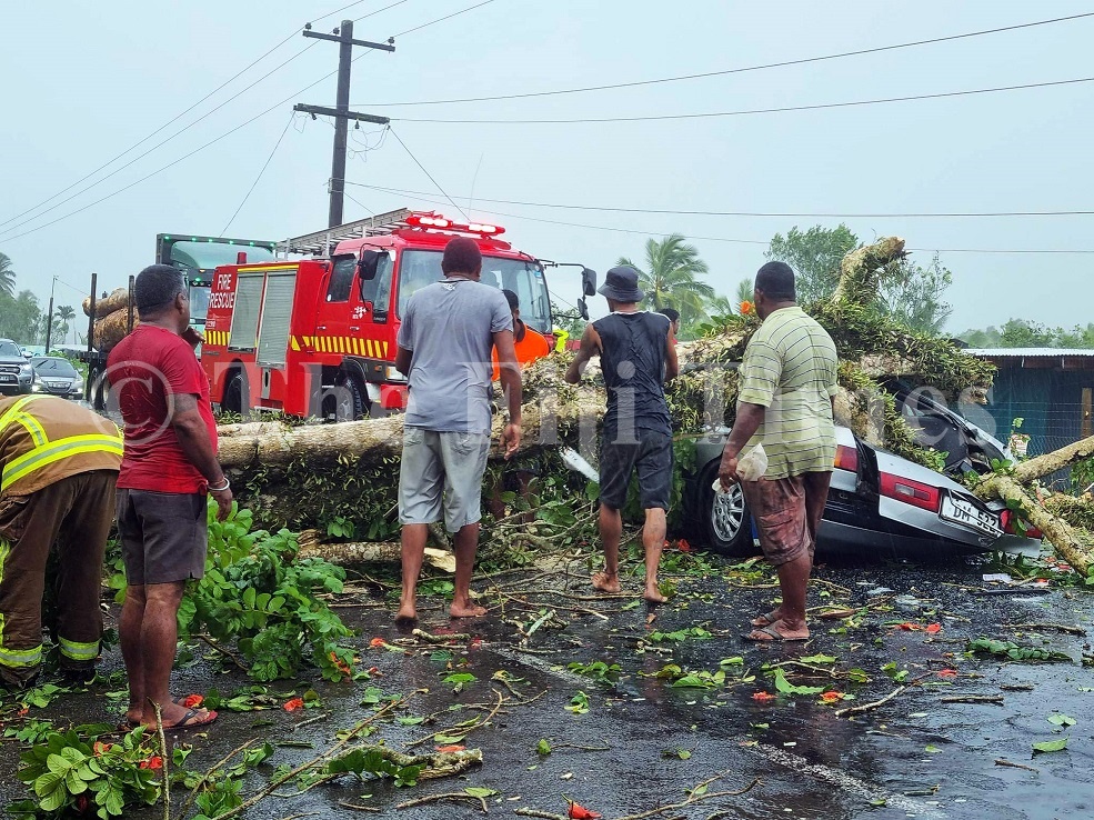 Driver narrowly escapes death - The Fiji Times Driver narrowly escapes death - The Fiji Times