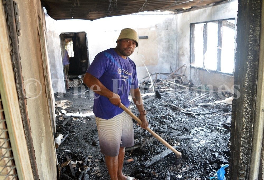 Family loses house to fire - The Fiji Times
