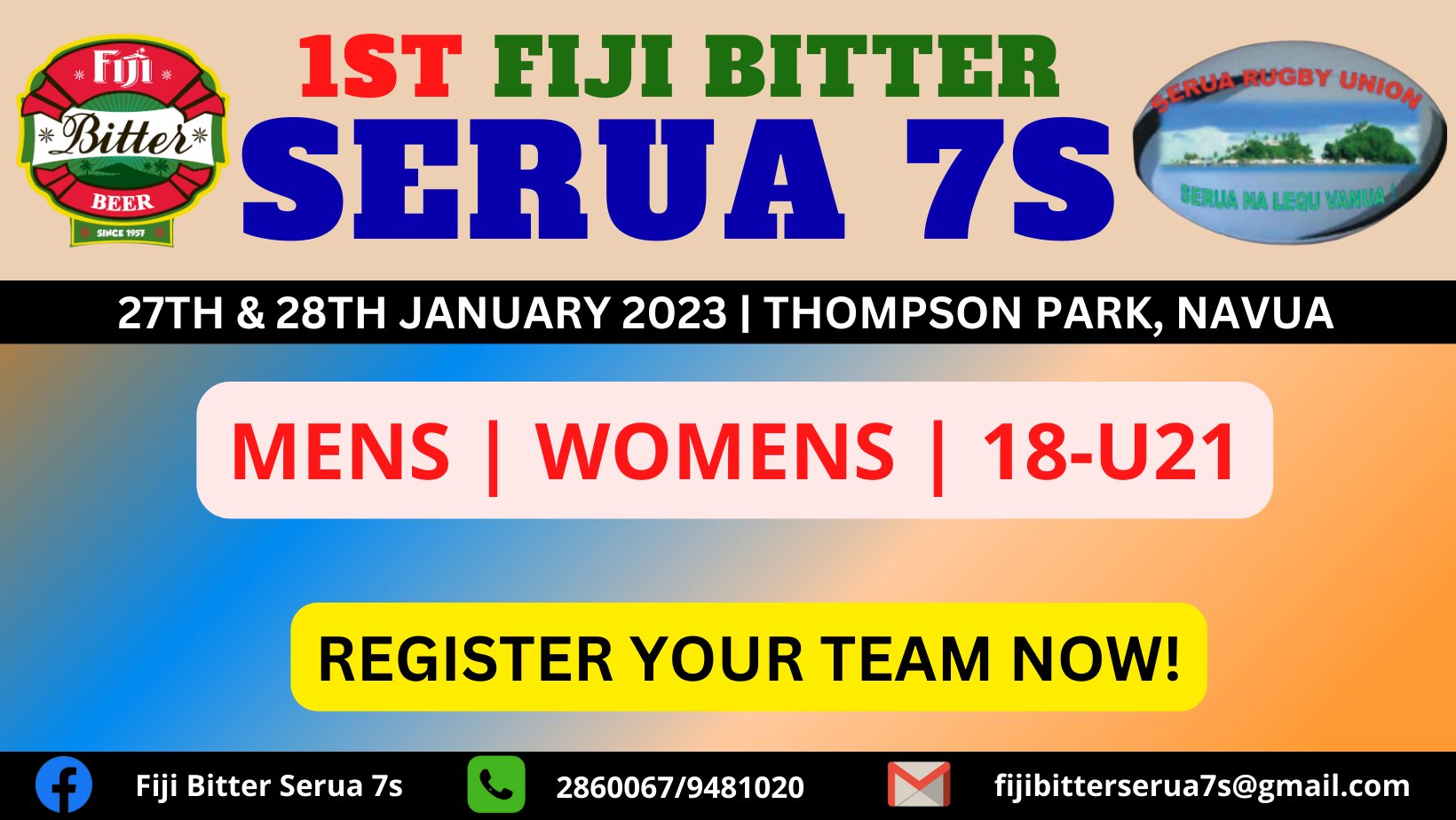 7s event for Serua Rugby Union - The Fiji Times