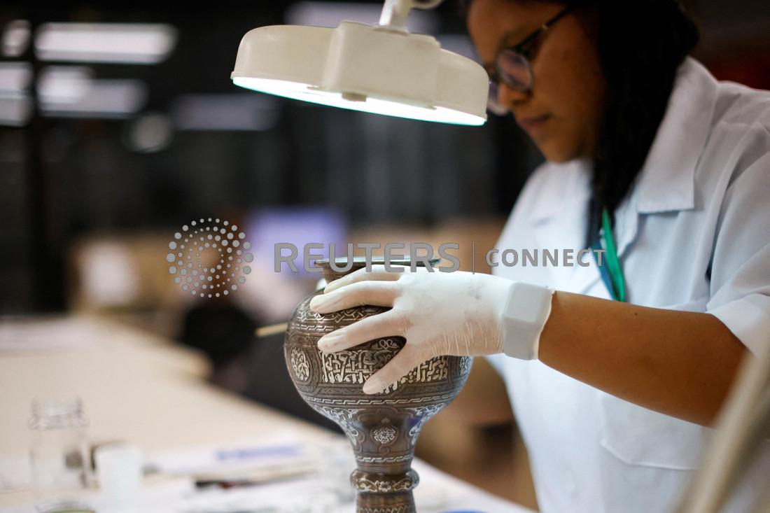 Brazilians work to restore relics damaged in Congress riot - The Fiji Times