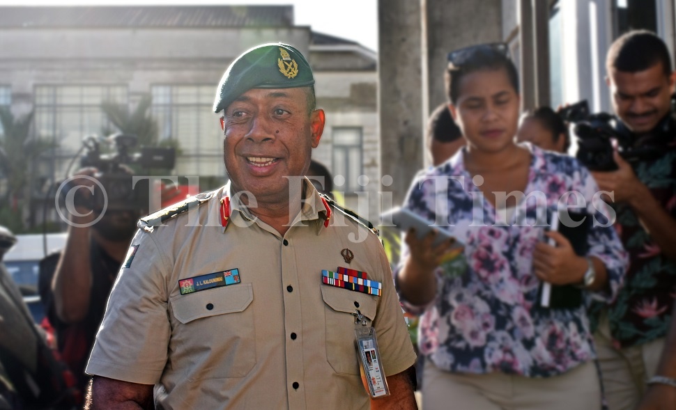 Military to uphold law - The Fiji Times