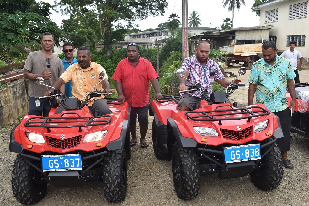 Minister’s challenge to service - Rayalu hands over three quad bikes ...