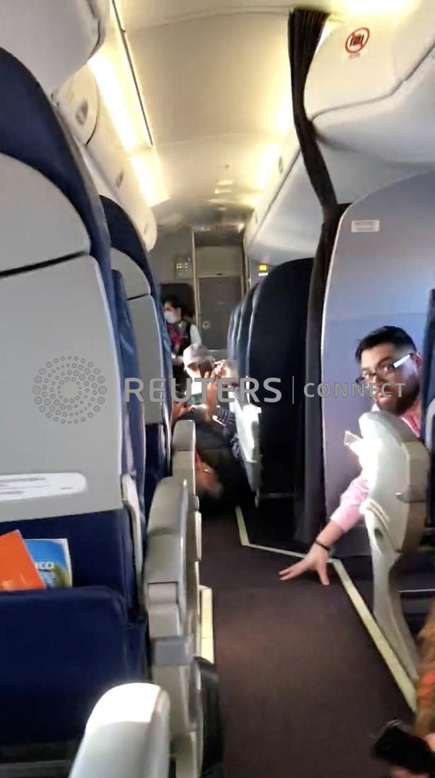 'We threw ourselves to the floor': Mexican passenger plane caught in ...