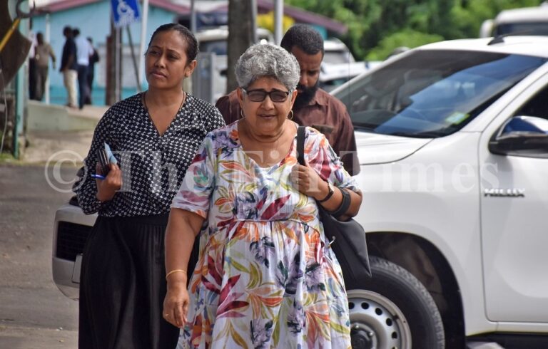 Shamima Ali lodges complaint - The Fiji Times