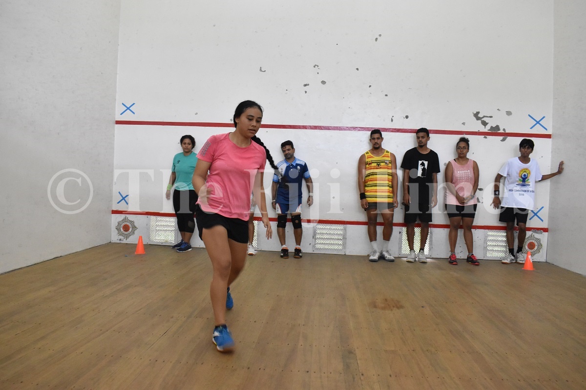 Agility test for squash players - The Fiji Times