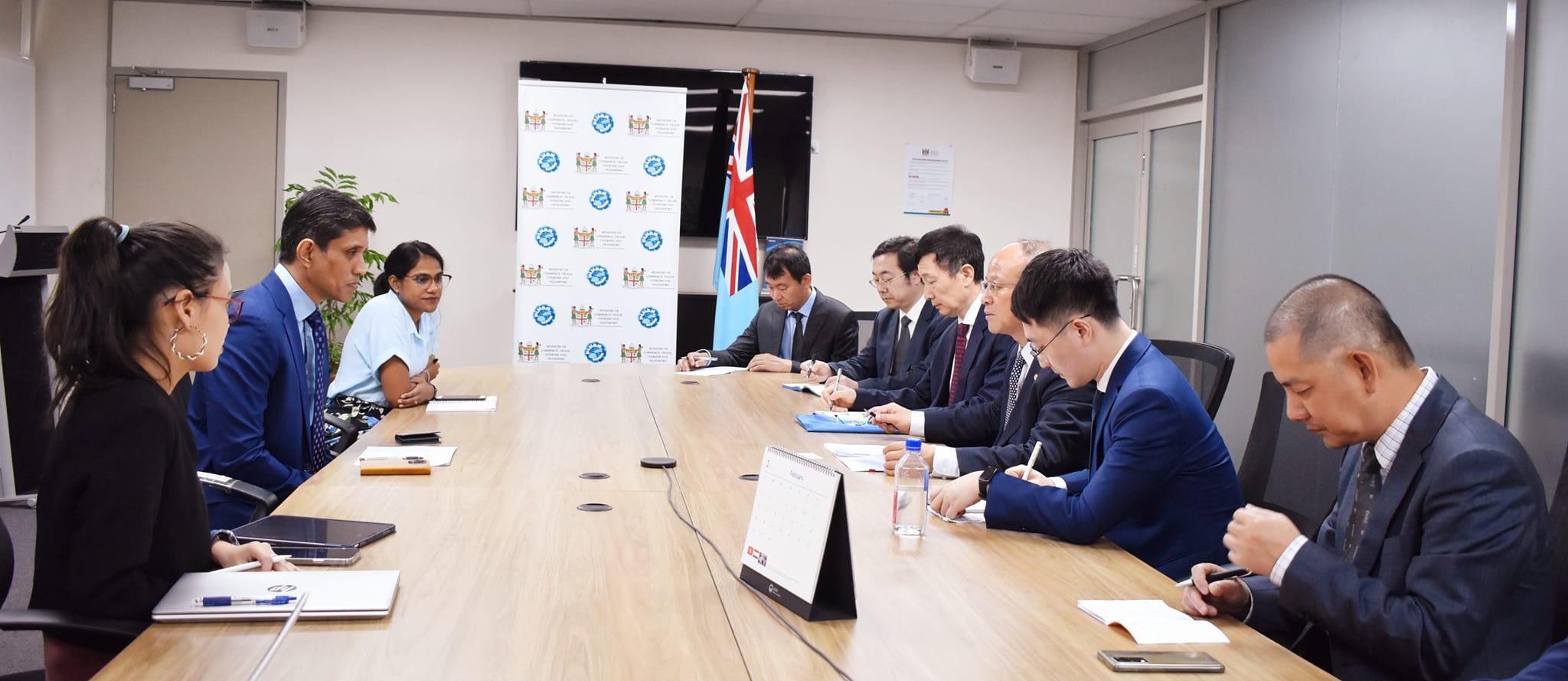 Chinese council visits ministry - The Fiji Times