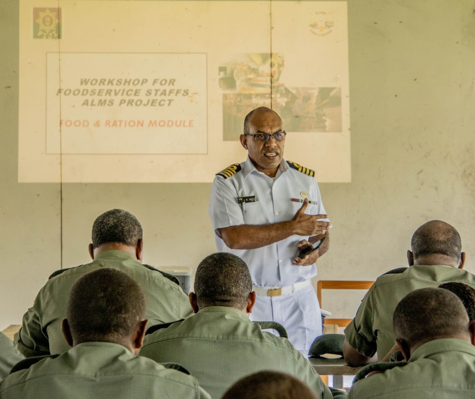 Soldiers' health and well-being paramount; vital to determine food type ...