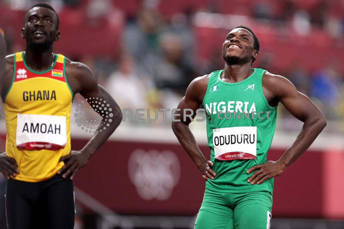 Doping-AIU seeks six-year ban for Nigerian sprinter Oduduru - The Fiji ...
