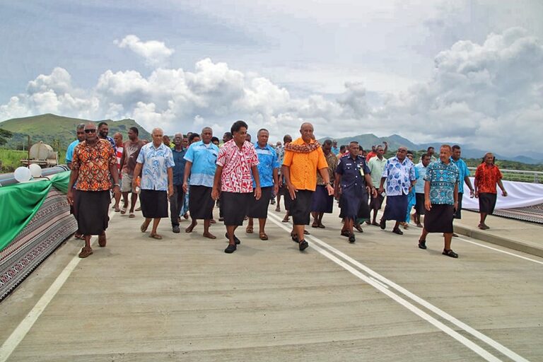 $7.1m bridge opens - The Fiji Times
