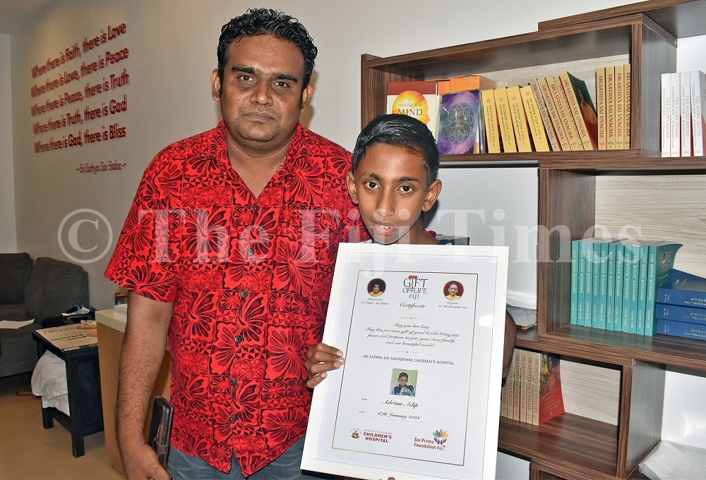 Father grateful for blessings - The Fiji Times