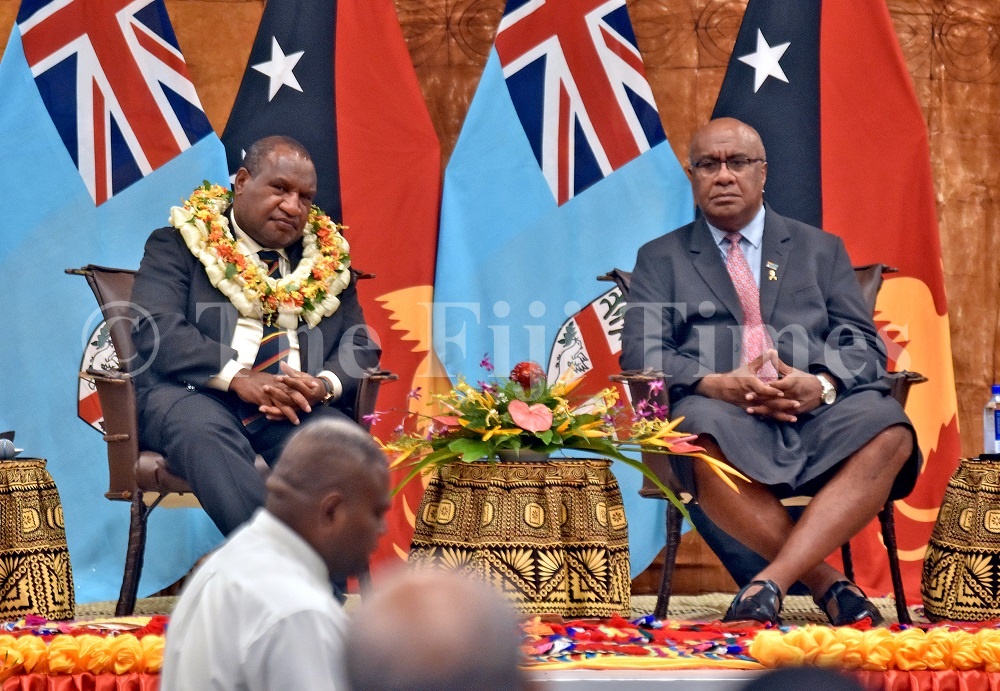 Marape’s first official visit - The Fiji Times