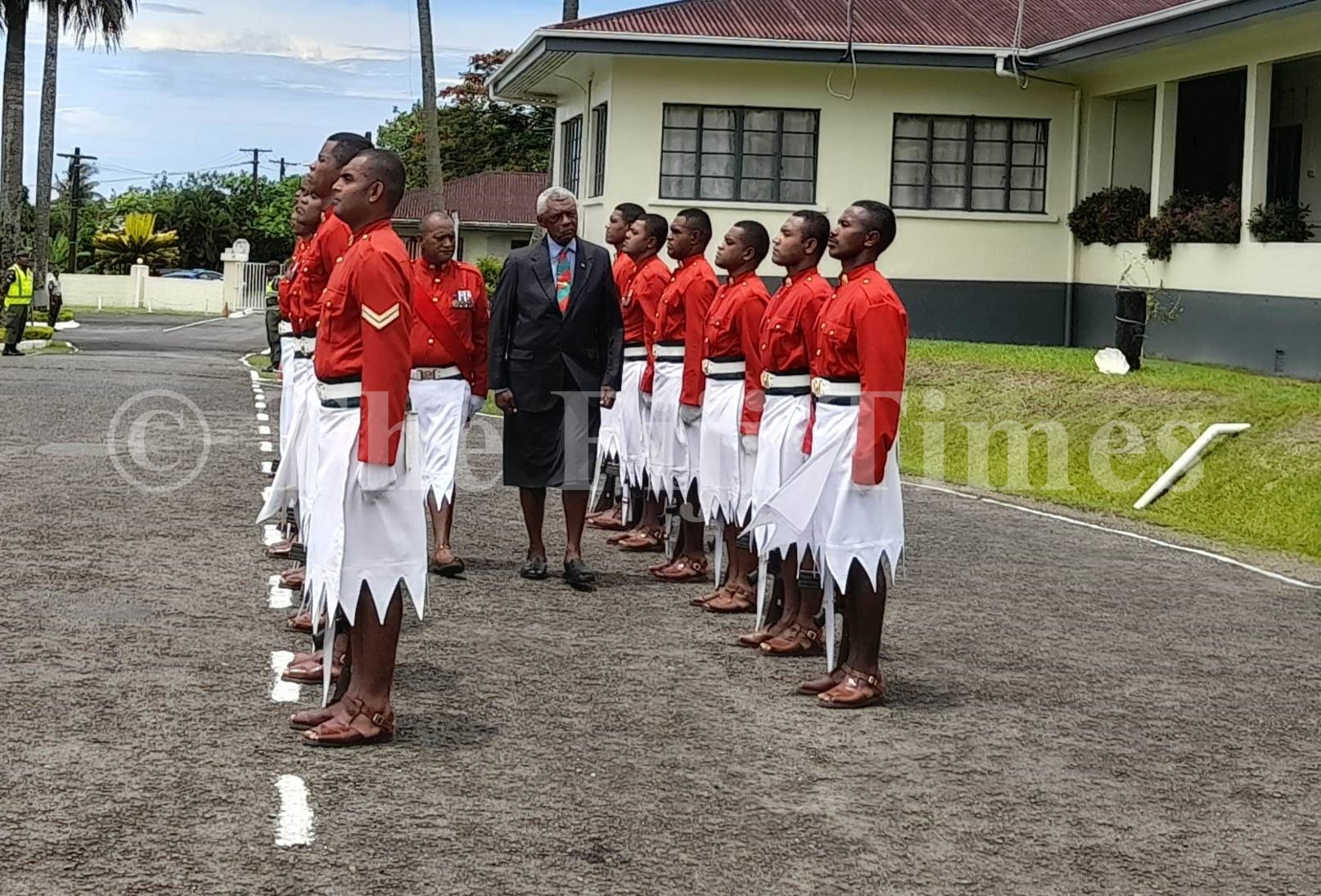Minister Tikoduadua honoured to be accorded quarter guard at QEB - The ...