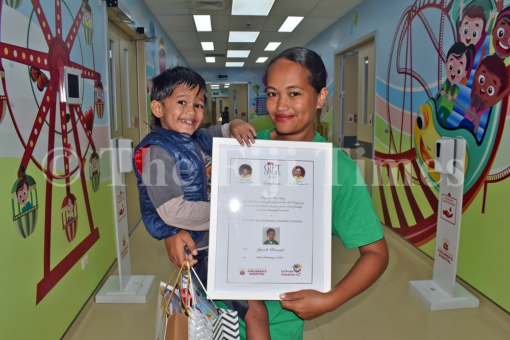 She’s ‘over the moon’ - The Fiji Times