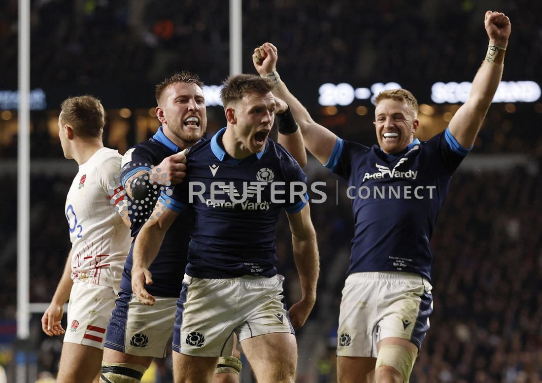 Rugby-Scotland stun England at Twickenham again - The Fiji Times