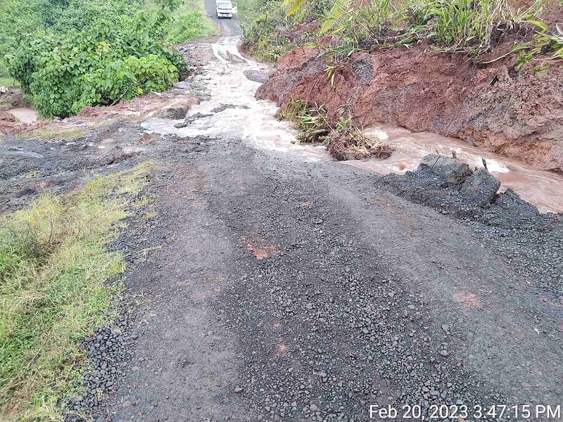 Landslide disrupts bus movement in Bua - The Fiji Times