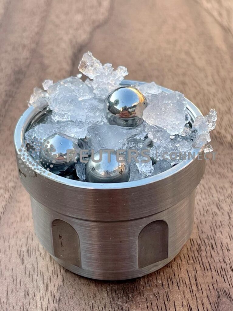 With frigid innovation, scientists make a new form of ice - The Fiji Times