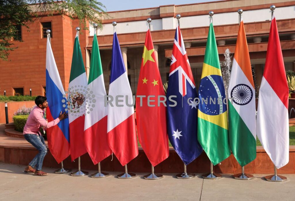 India PM Modi calls for common ground on global issues at G20 meeting ...