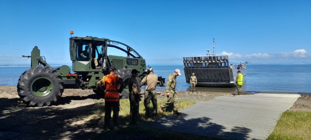 NZ Defence Force conducts humanitarian aid relief response exercise in ...