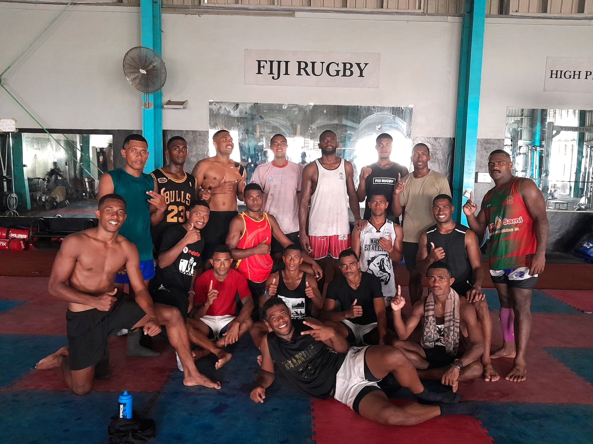 First-timers - Players to play first rugby match at the stadium - The ...