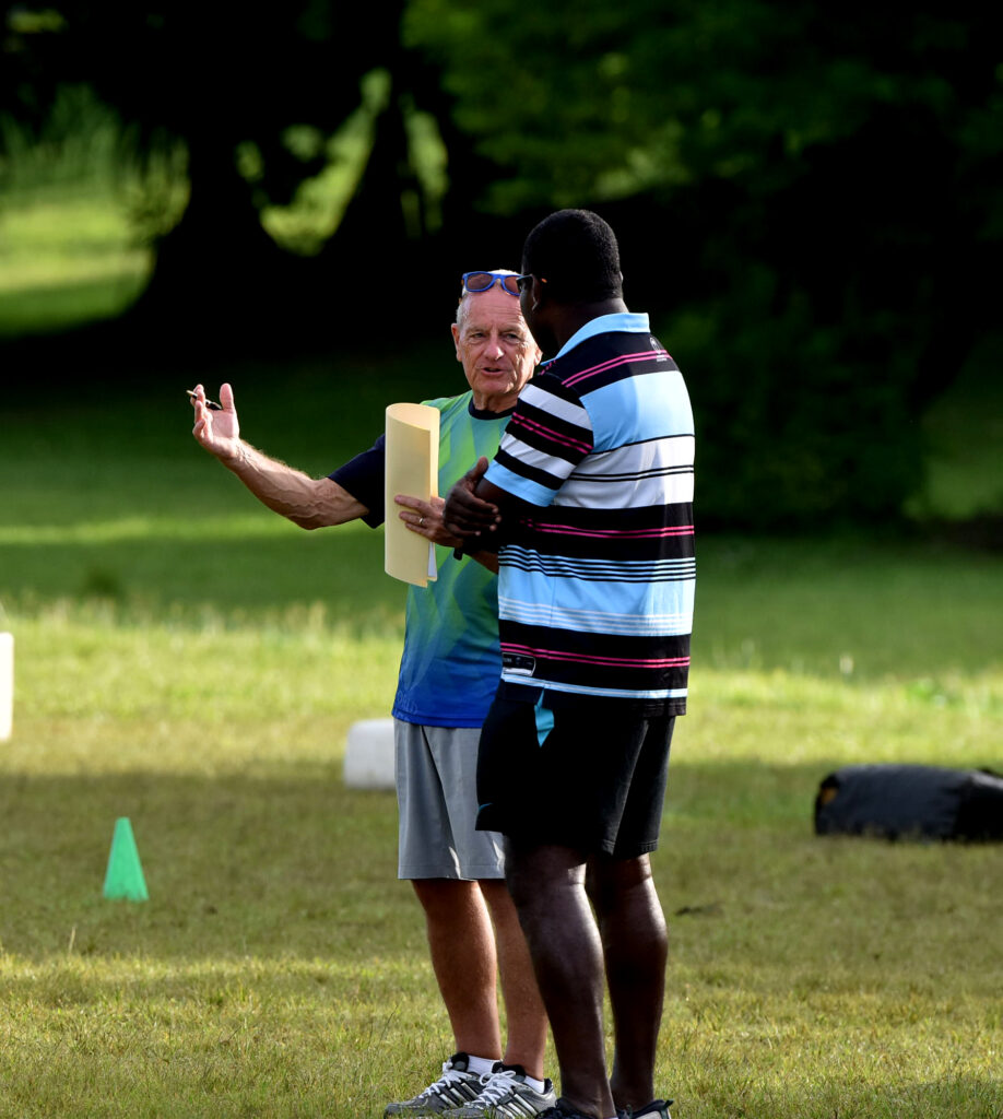 Master trainer Kelly conducts coaching clinics in Fiji - The Fiji Times