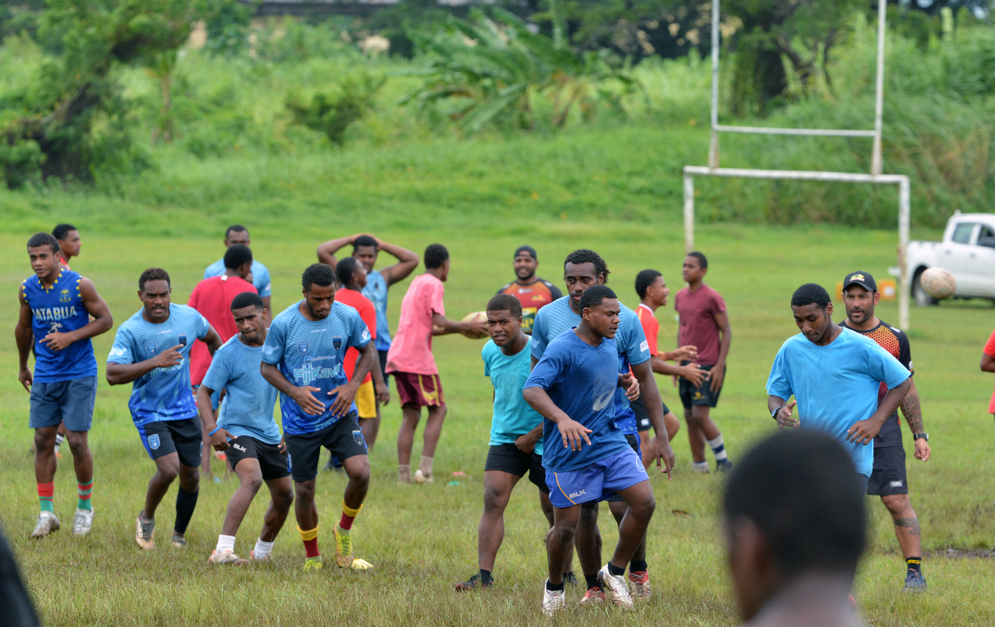 Rugby league teams conduct clinic - The Fiji Times