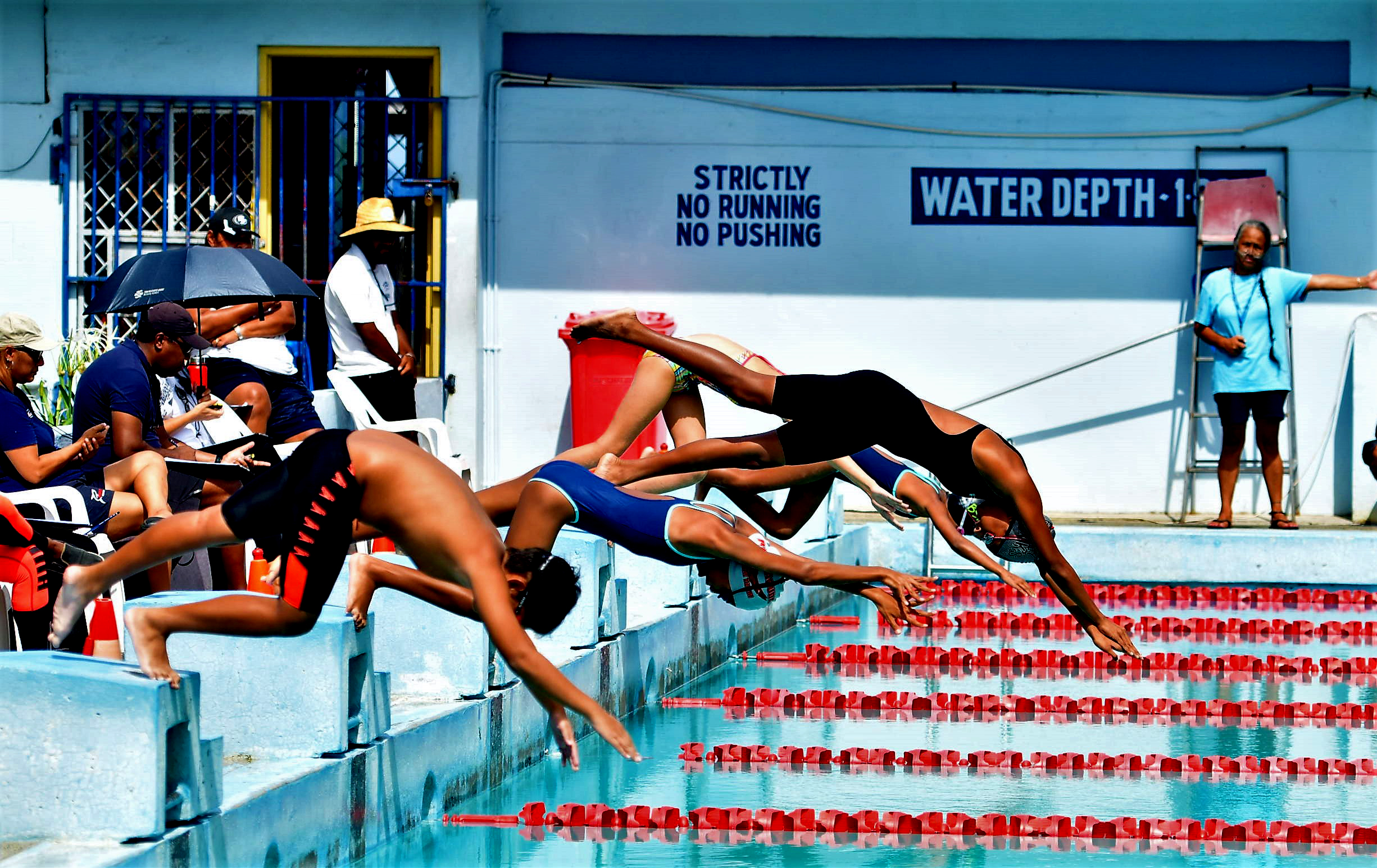 Young swimmers show top form - The Fiji Times