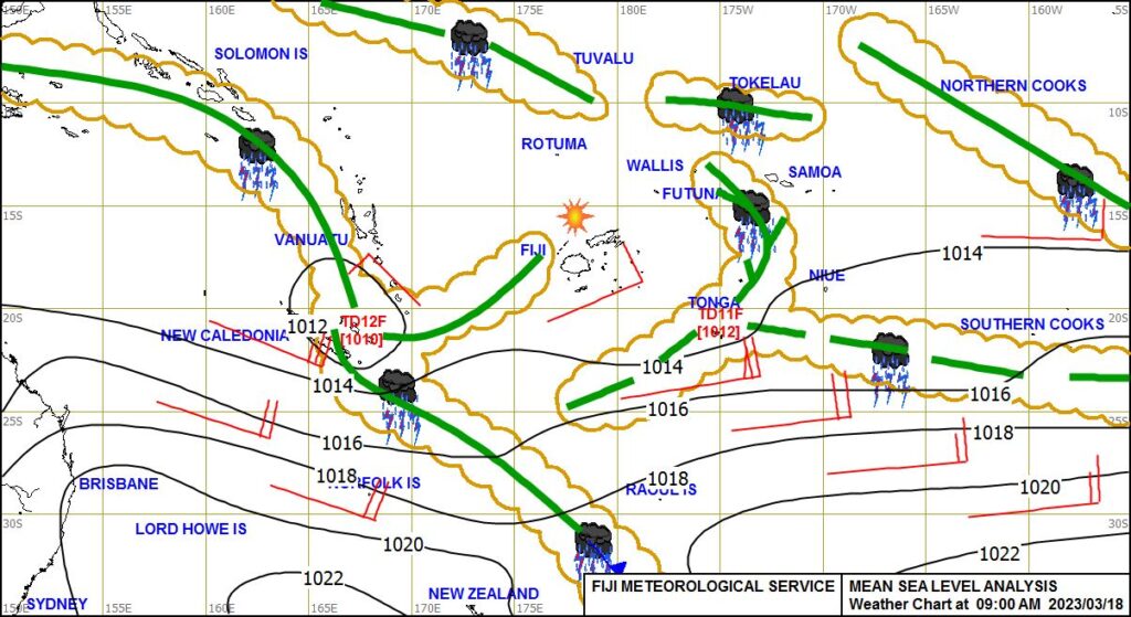 Weather watch: Strong wind warning in force for southern Lau - The Fiji ...