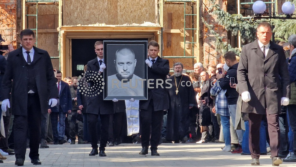 Hundreds attend Moscow funeral of pro-war blogger - The Fiji Times Hundreds attend Moscow funeral of pro-war blogger - The Fiji Times