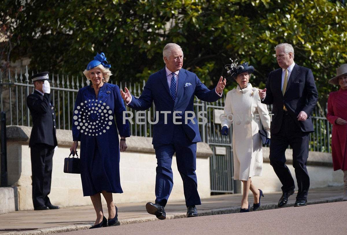 British royals gather for first Easter of King Charles' reign - The Fiji Times